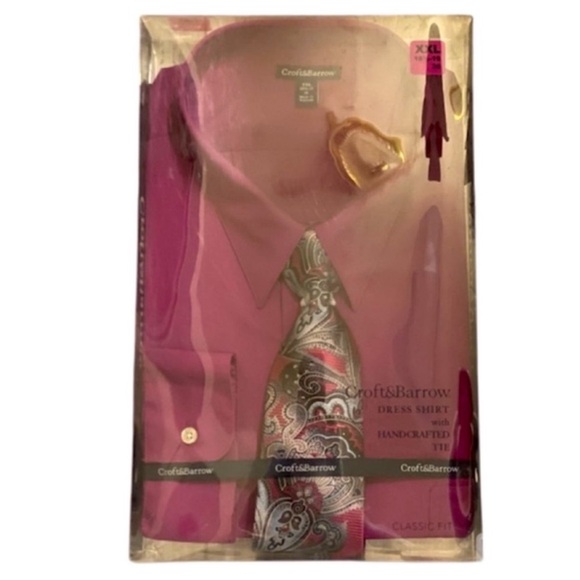 croft & barrow | Shirts | New Croft Barrow Dress Shirt And Tie | Poshmark